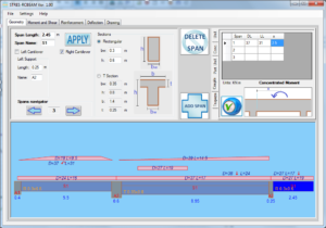 RCBEAM PRO - STRES Software