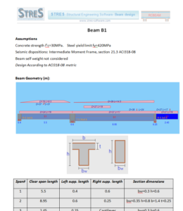 RCBEAM PRO - STRES Software